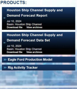 Regional Supply and Demand Forecasts | Houston Ship Channel